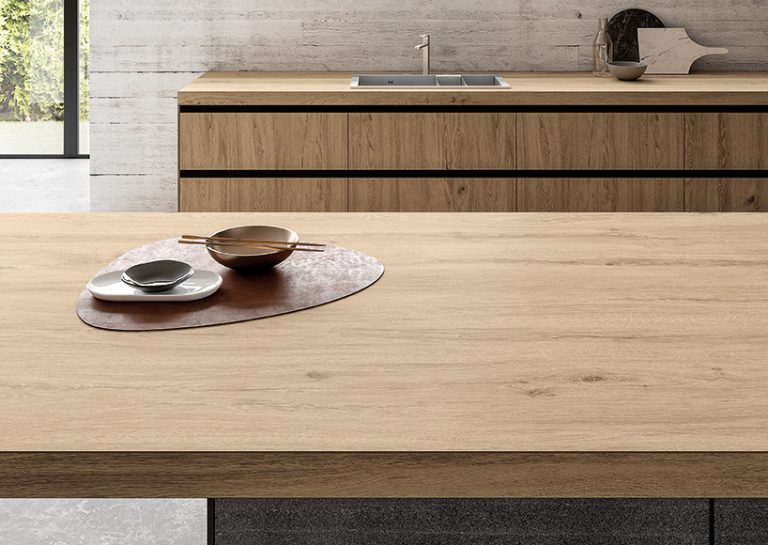 sapienstone's textured kitchen surfaces are as elegant as they are ...