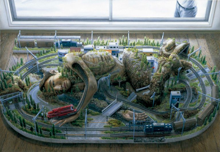 tetsuya ishida's afflictive paintings capture japan's 'lost decade' of ...