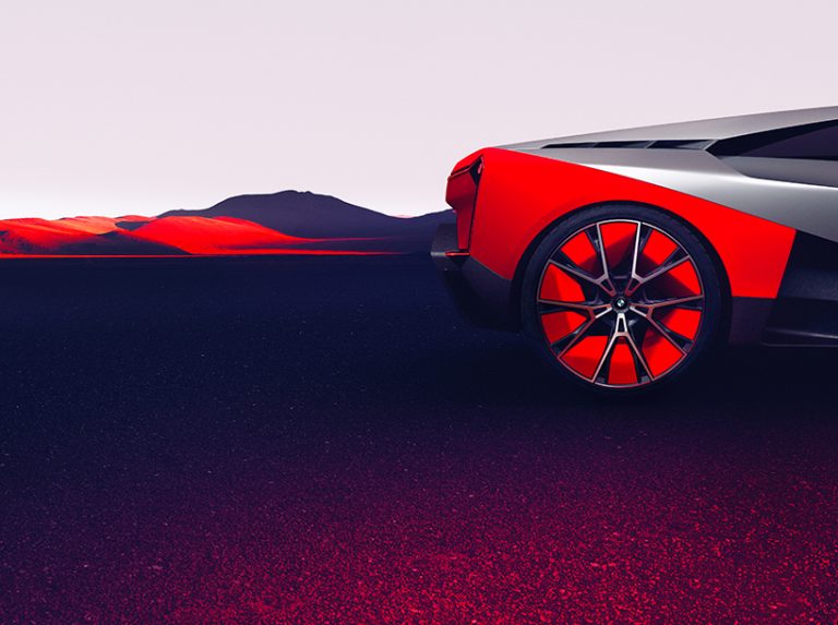 BMW vision M NEXT conceptualizes flexibly self-driving sports car