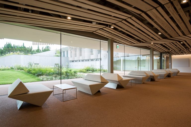 kengo kuma unveils 'furniture that blends into the surroundings' at ...