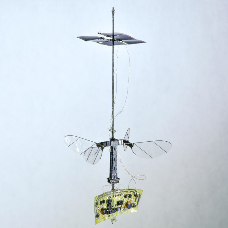 solar-powered robot bee offers a glimpse into the future of insect drones
