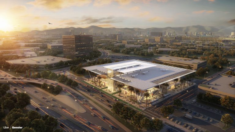 uber plans skyports to enable aerial ridesharing with uber air by 2023