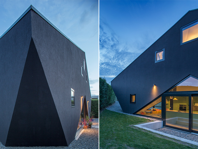 urban agency builds compact residence in dublin on triangular plan