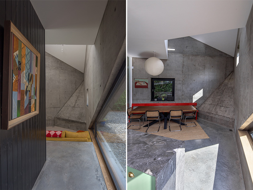 urban agency builds compact residence in dublin on triangular plan