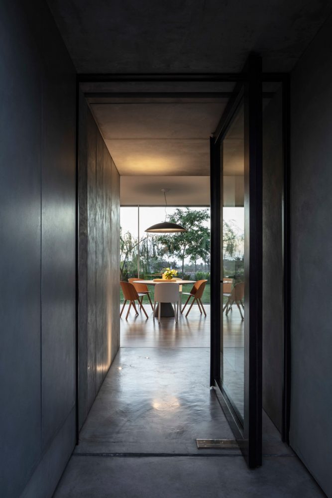 anderman architects completes house in israel with perforated façade