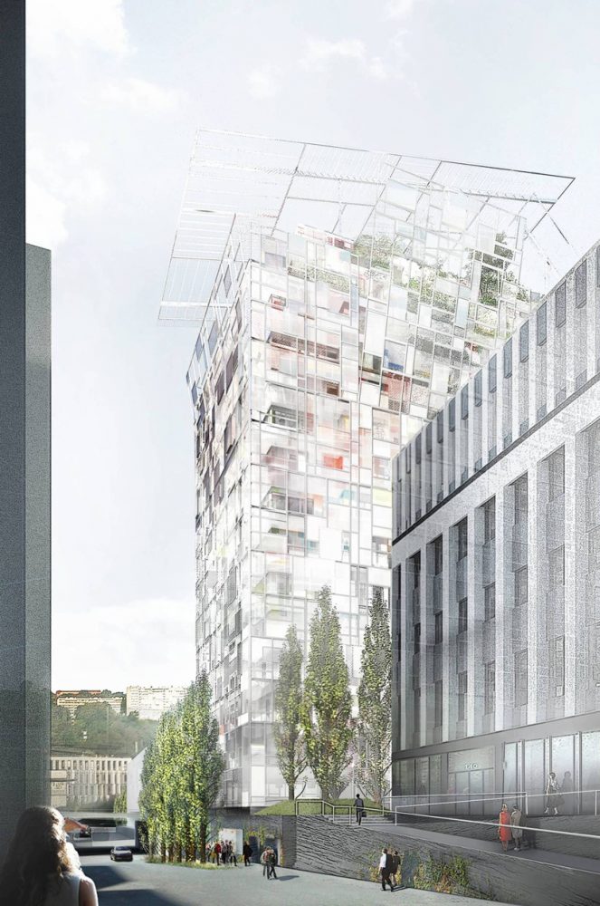 jean nouvel adds to lyon's confluence district with residential ...