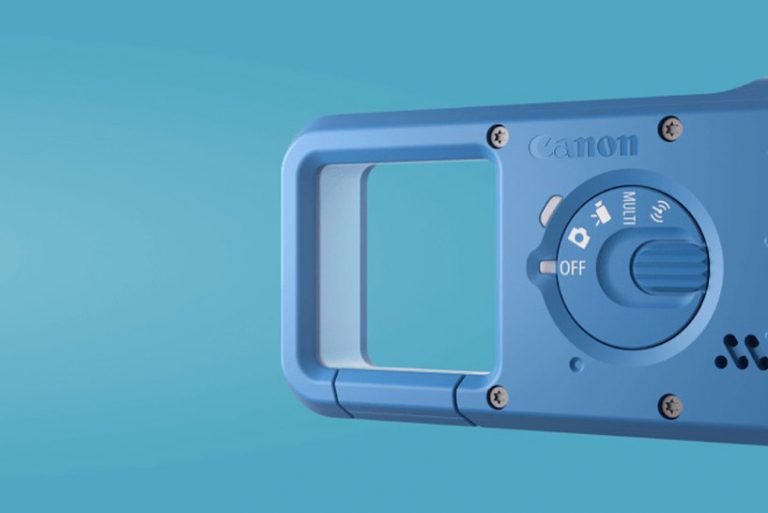 canon launches tiny clip-on camera the size of a USB flash drive