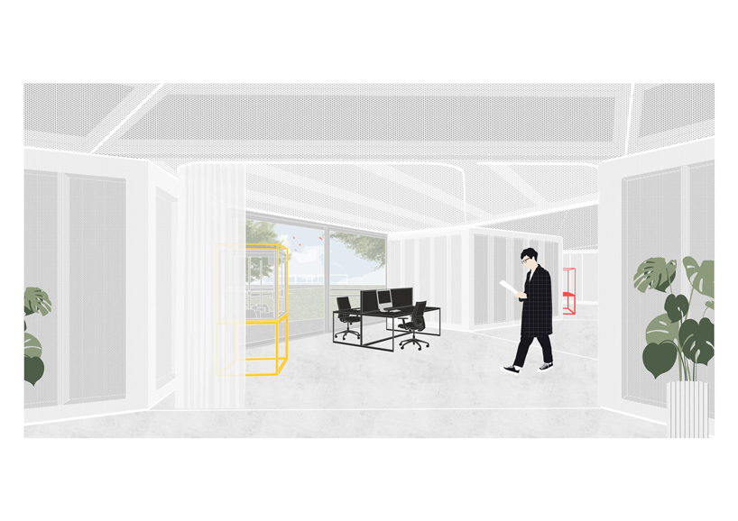 CHYBIK + KRISTOF designs research center of modular architecture