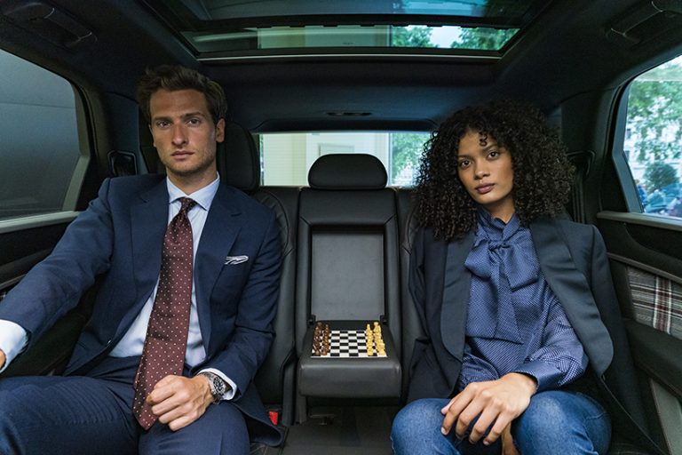 huntsman tailors two bentley bentayga editions in centenary tweed