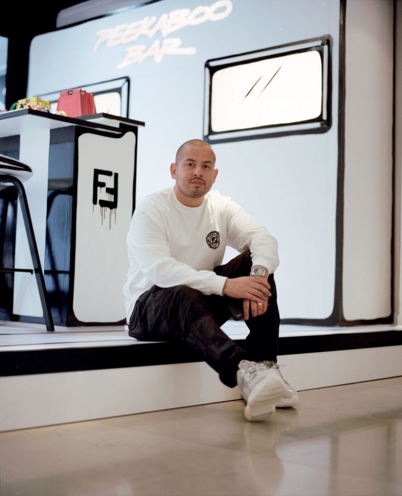 joshua vides transforms harrods' FENDI with signature comic-like graphics