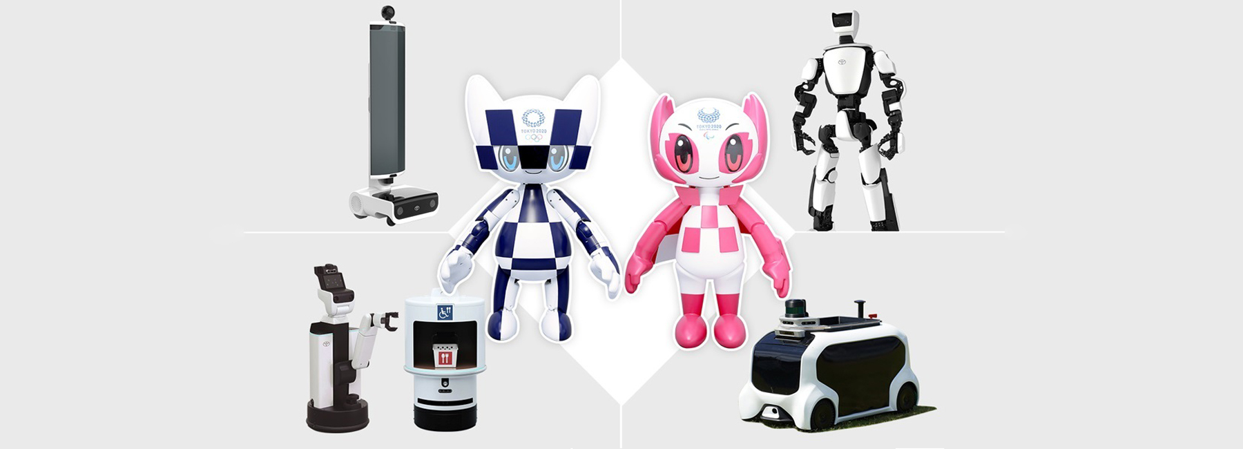toyota reveals mascot robots for tokyo 2020 olympic games