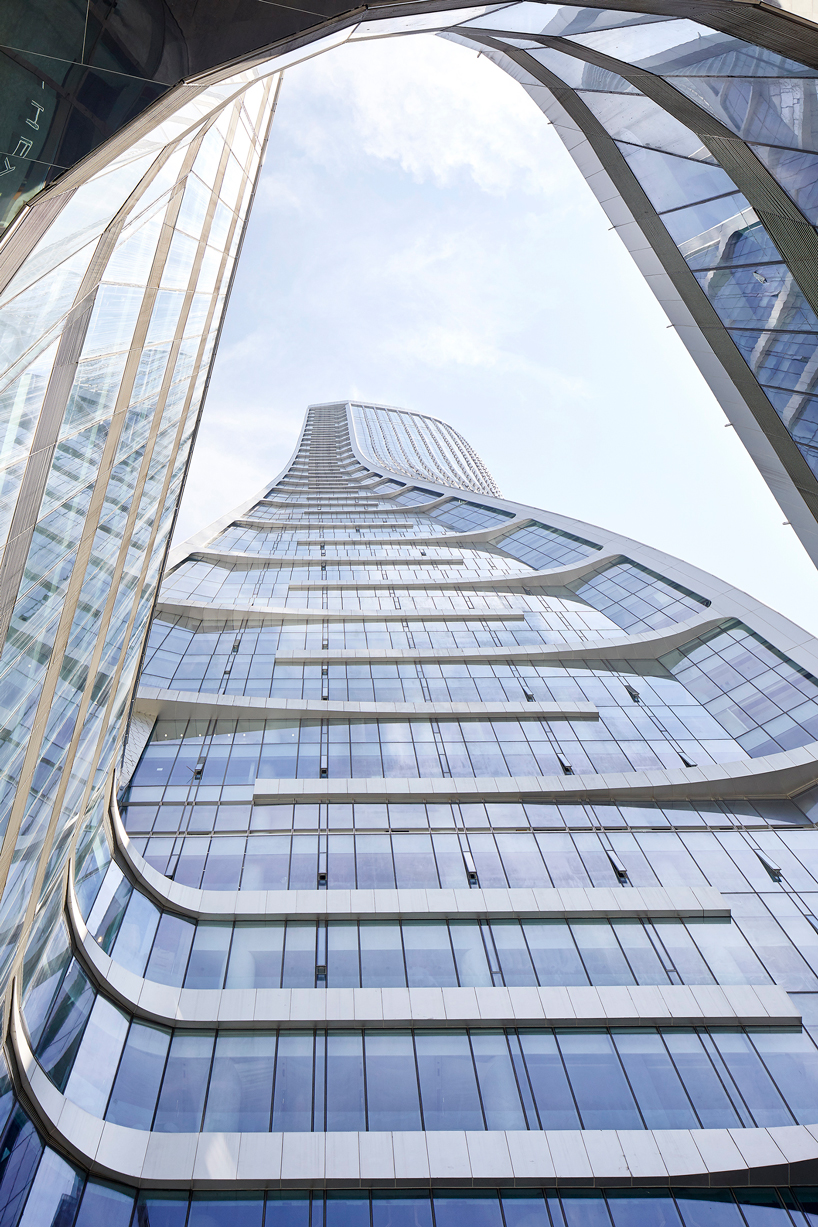 UNStudio's raffles city hosts new conrad hangzhou luxury hotel