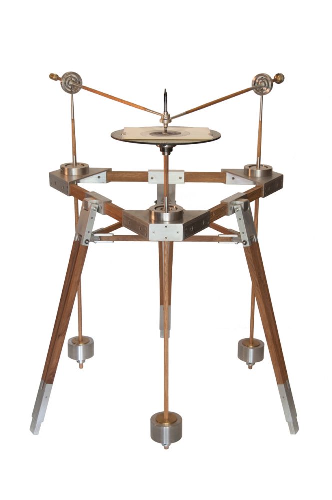 james nolan gandy's drawing machines produce geometric artworks