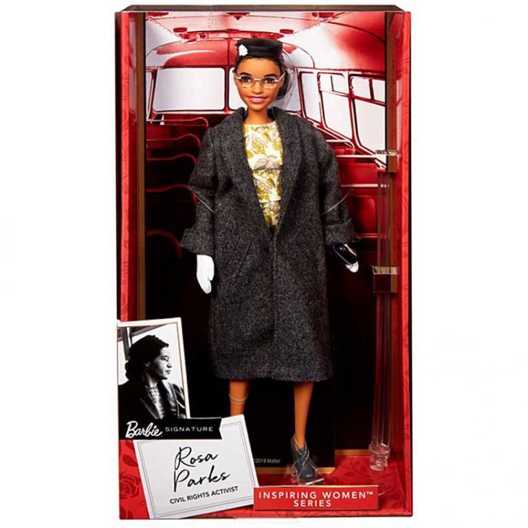 barbie adds civil rights icon rosa parks to its inspiring women series