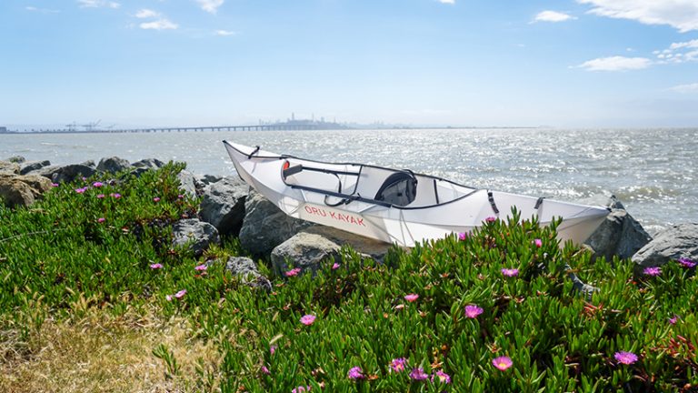 origami-inspired oru kayak inlet folds from box-to-boat in 3 minutes