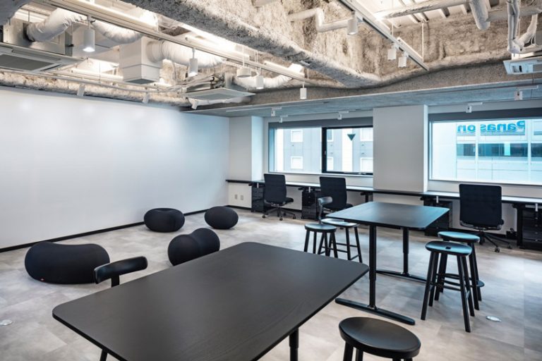 tsubame architects designs panasonic's future life factory with metal +neon