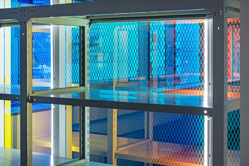 tsubame architects designs panasonic's future life factory with metal +neon