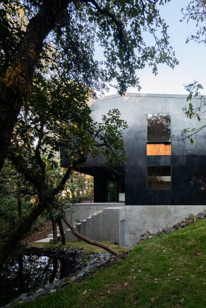 PPAA sites geometric volume among forestlands outside mexico city
