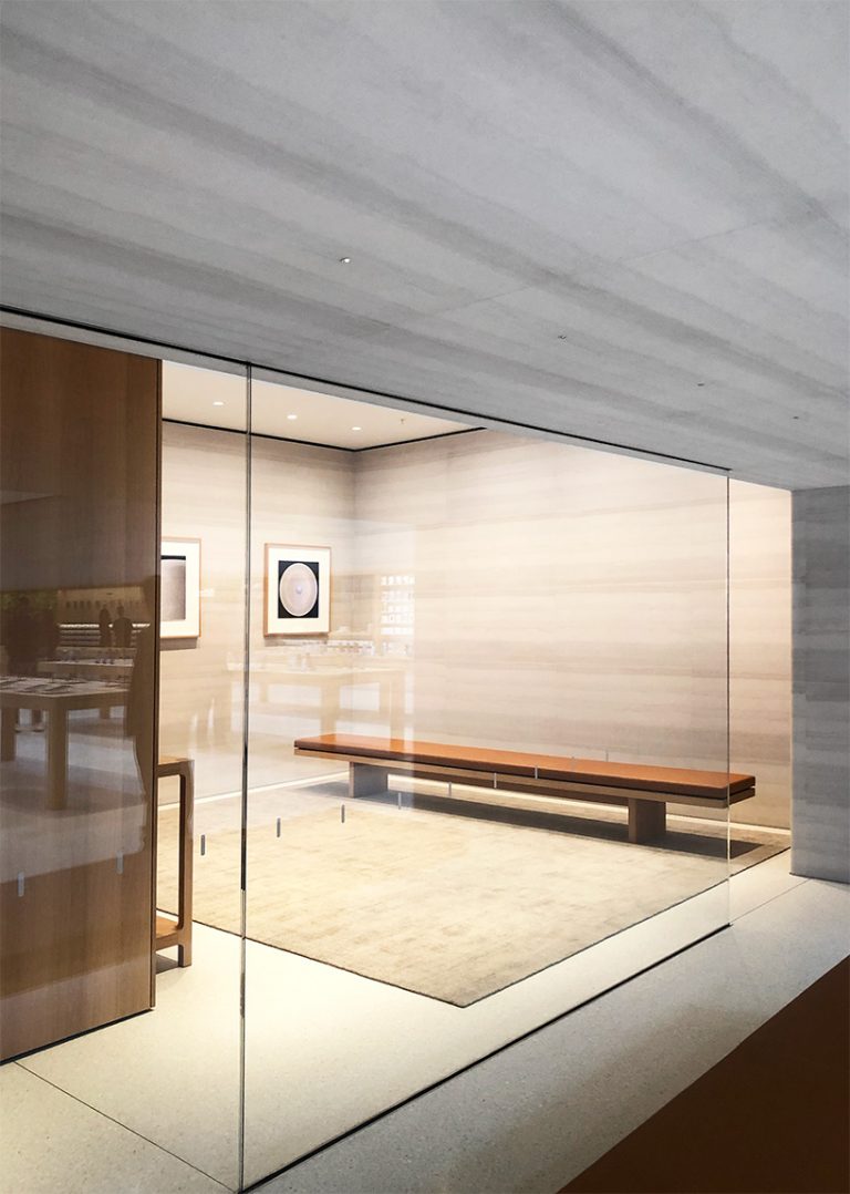 apple's famous 'cube' store re-opens on new york's fifth avenue