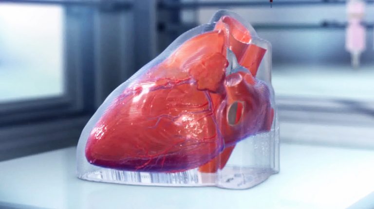 chicago-based biotech company has 3D printed a miniature human heart