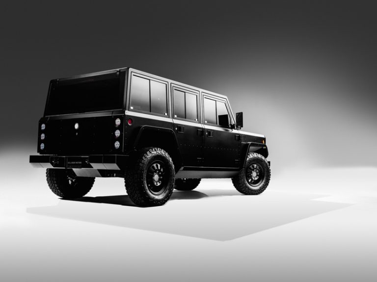 bollinger motors unveils four-door electric B1 and B2 prototypes