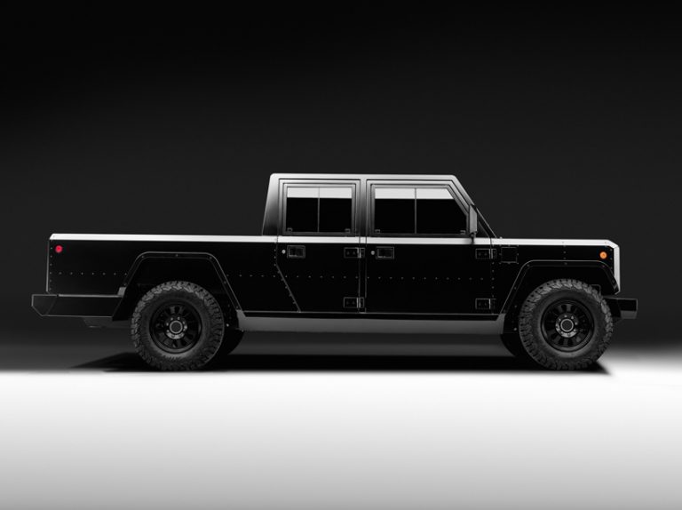 bollinger motors unveils four-door electric B1 and B2 prototypes
