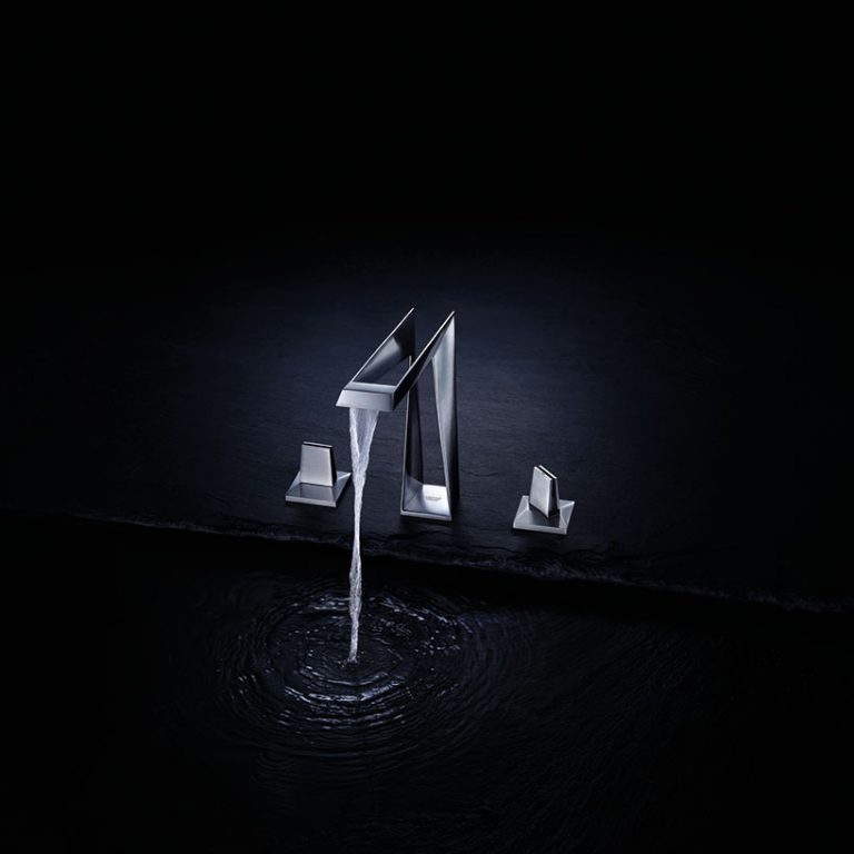 GROHE prints its new metal icon 3D series fittings for bathrooms
