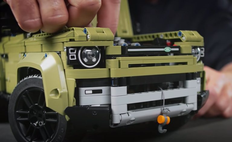 LEGO unveils 2020 land rover defender with 'most sophisticated gearbox yet'