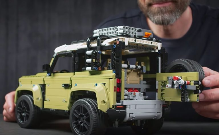 LEGO unveils 2020 land rover defender with 'most sophisticated gearbox yet'