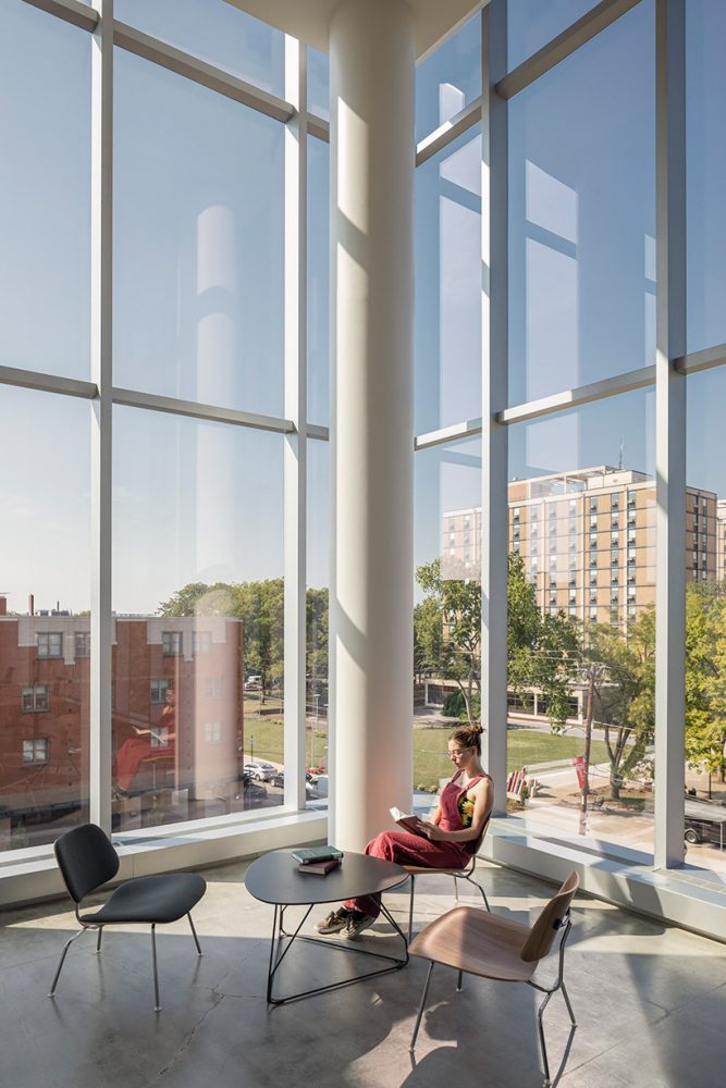 snøhetta completes the charles library at temple university in philadelphia