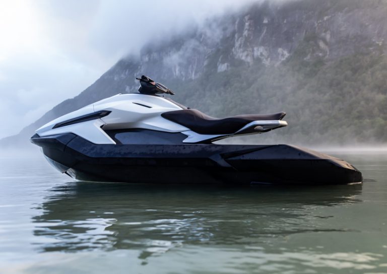 taiga motors unveils 'sculpted' electric jet ski with a two-hour battery