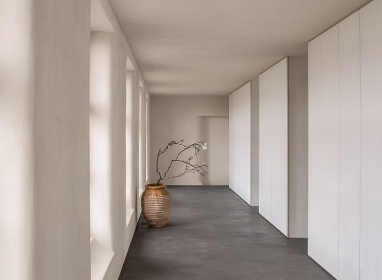 VOLA matt white color and finish enriches the pure senses of design