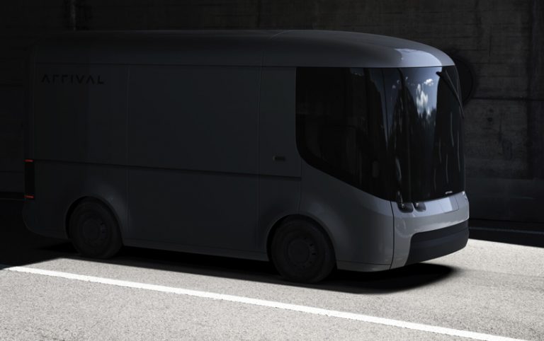 EV manufacturer 'arrival' turns the typical white van into a clean ...