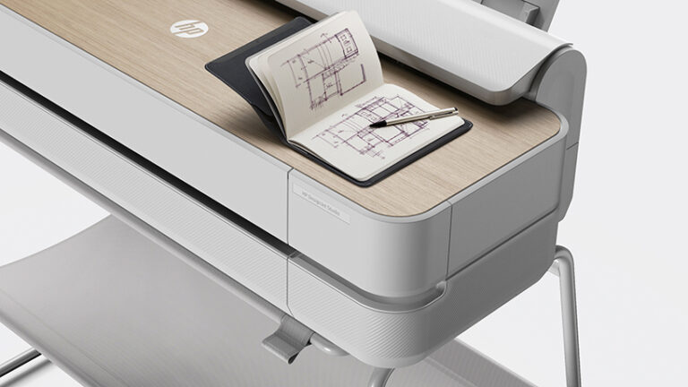 furniture that prints: HP DesignJet Studio adapts to your workspace