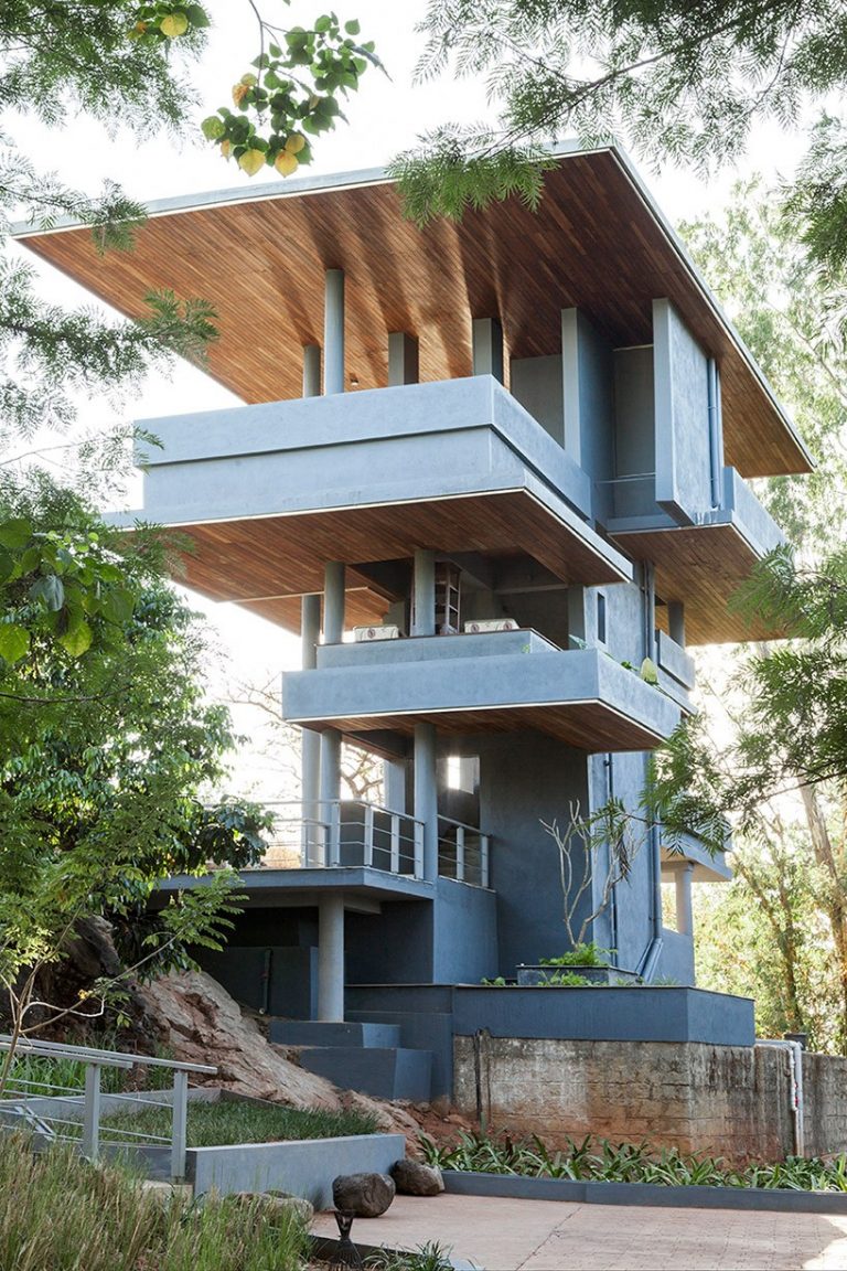 explore how rural housing in india integrates nature and architecture