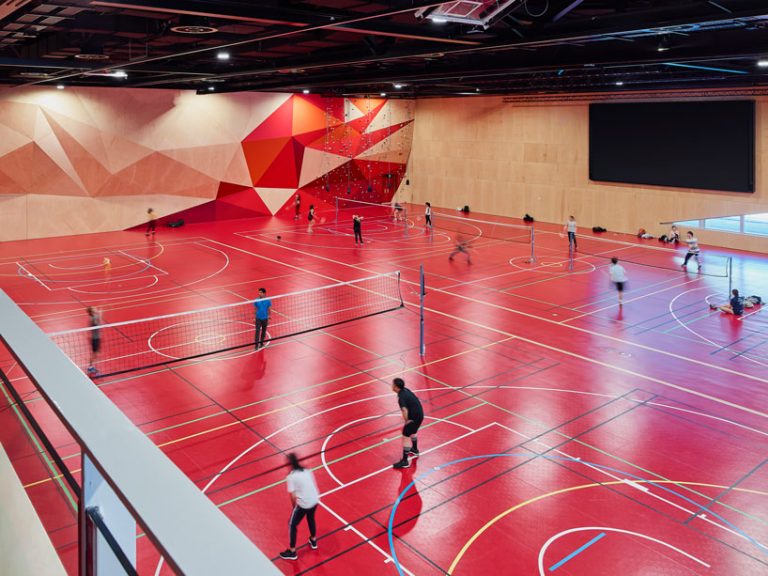 snøhetta, JPE + jam factory design sports facility for university in ...
