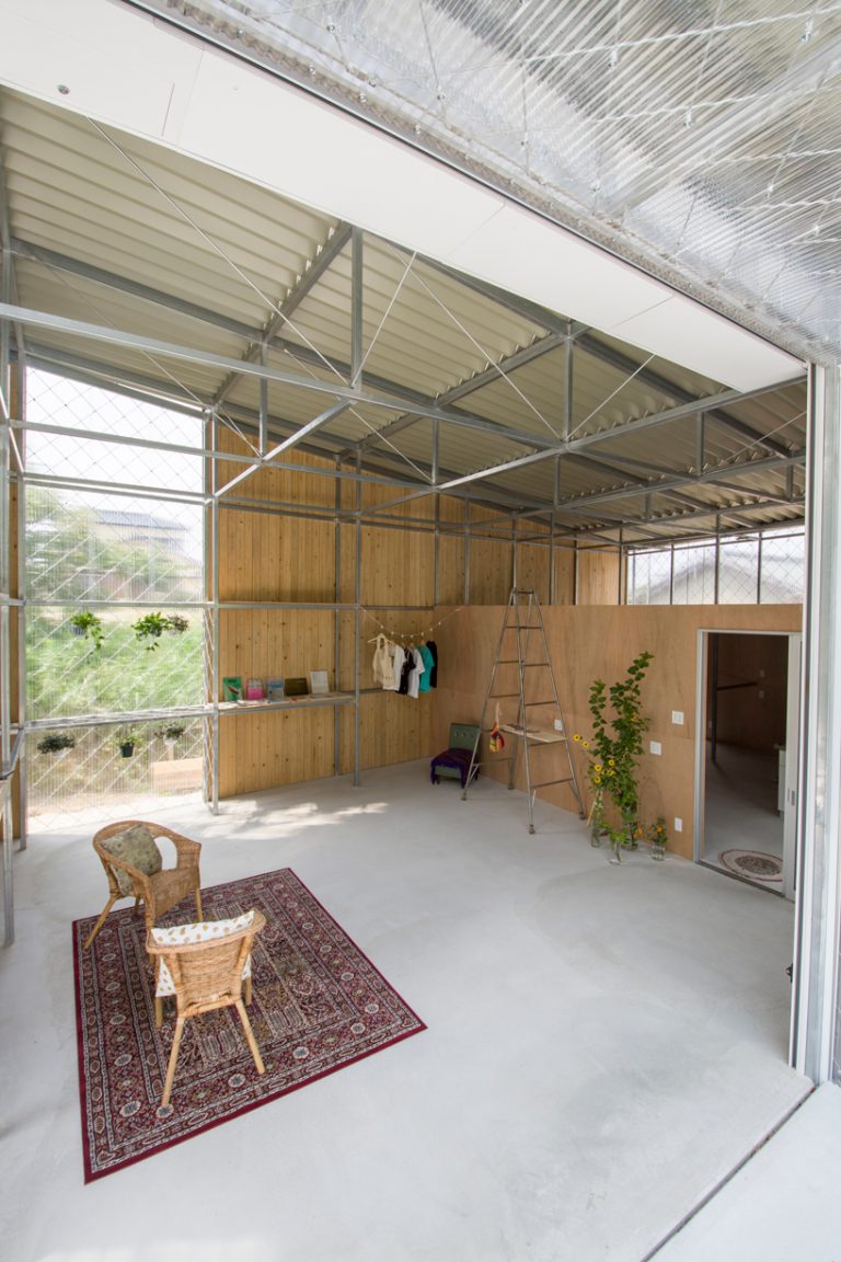 translucent polycarbonate cladding fills japanese solarium with natural ...