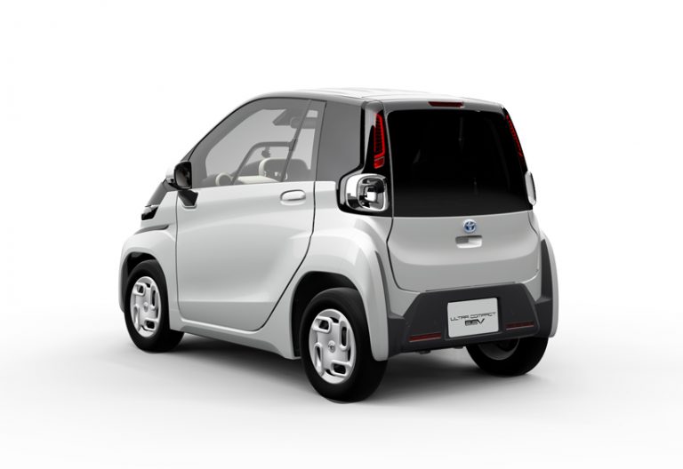 toyota's ultra-compact concept city car doubles up as a mobile office