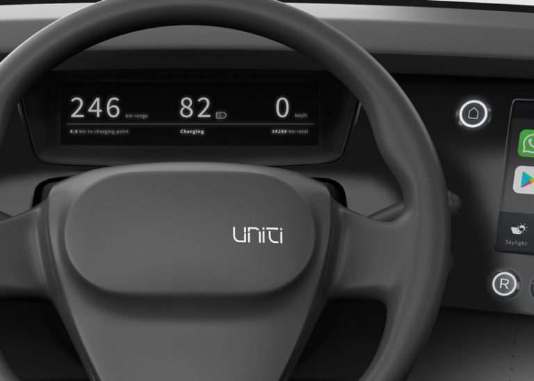 uniti's 'one' is a three-seater city car that will cost just $19,000