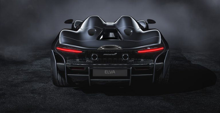 mclaren reveals 'elva' supercar with no roof, windows or windshield
