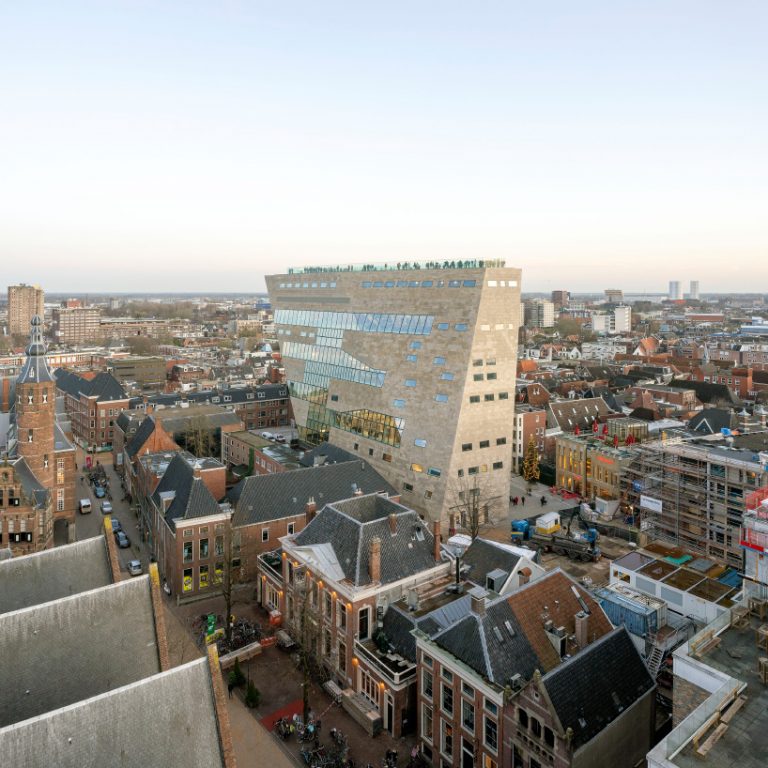 NL architects completes 'forum groningen' in the netherlands