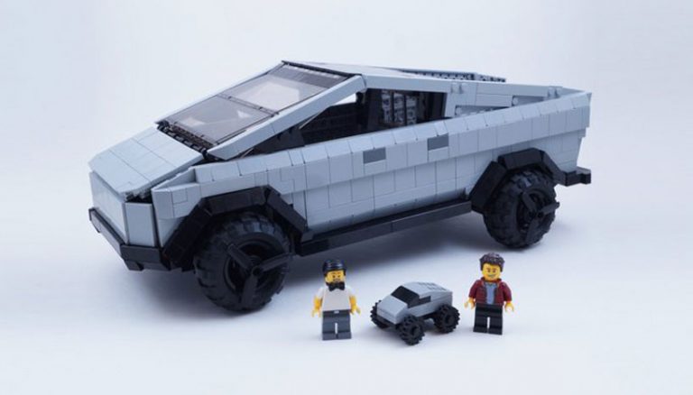 cybertruck LEGO set designed by tesla fan could actually be made