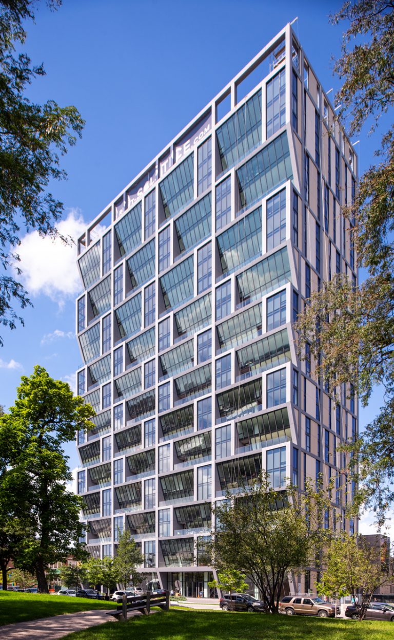 studio gang explores solar carving with residential tower in chicago