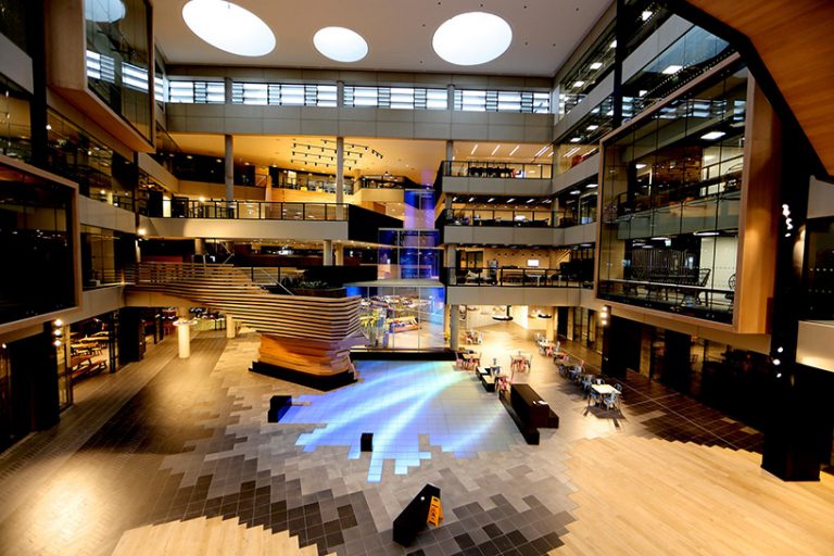 ASB glassfloor transforms floor and wall surfaces into vivid monitors