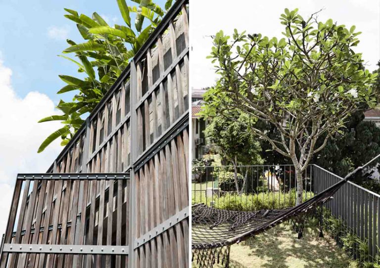 HYLA architects wraps house in singapore in operable façade of timber ...
