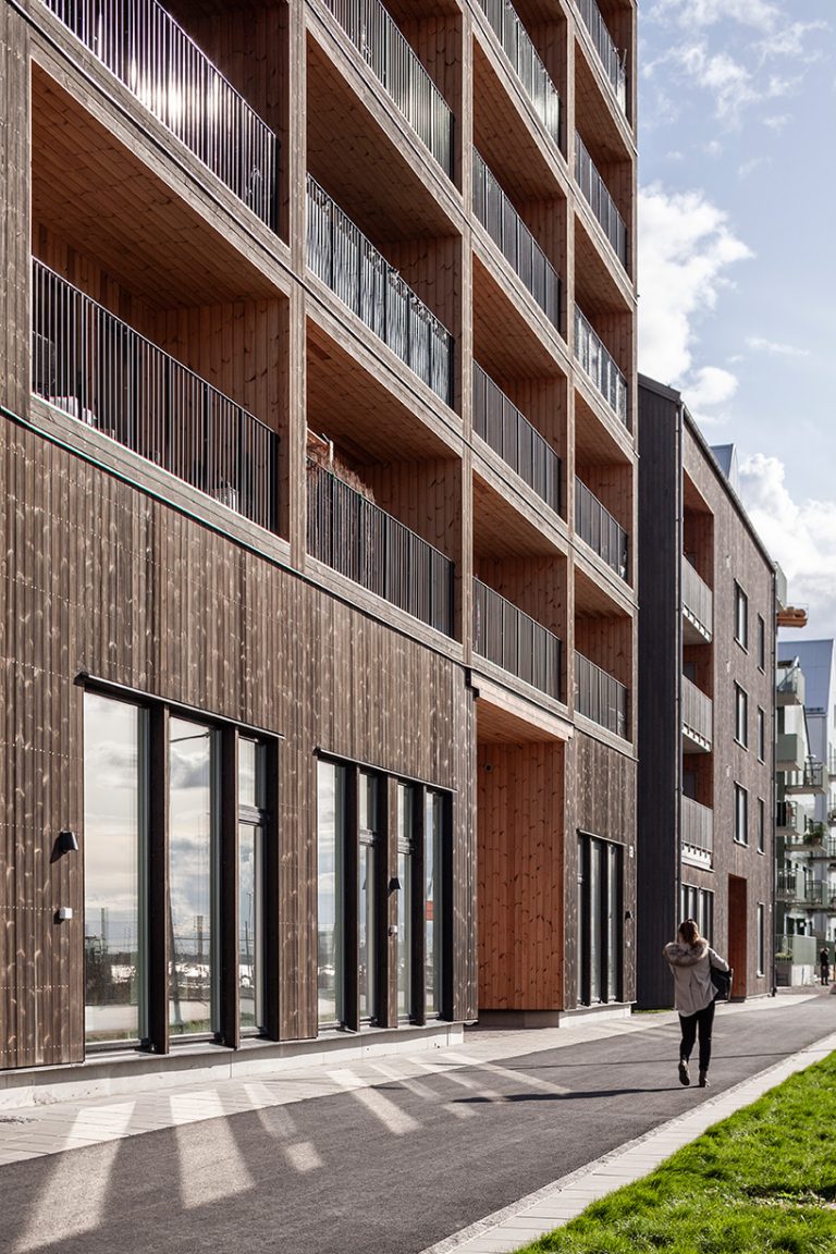 C.F. møller architects completes sweden's tallest timber building