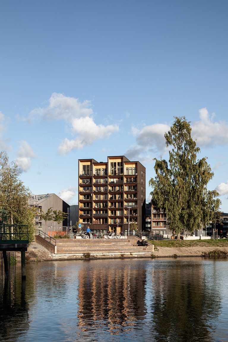 C.F. møller architects completes sweden's tallest timber building