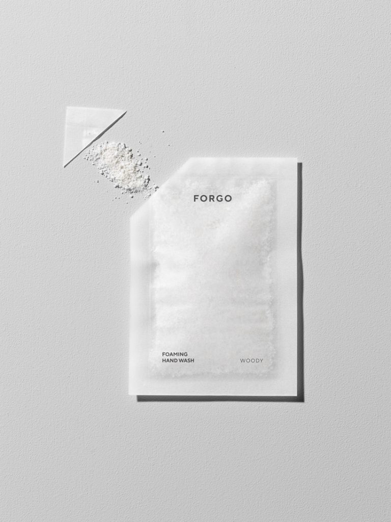 FORGO ‘just add water’ hand soap eliminates plastic