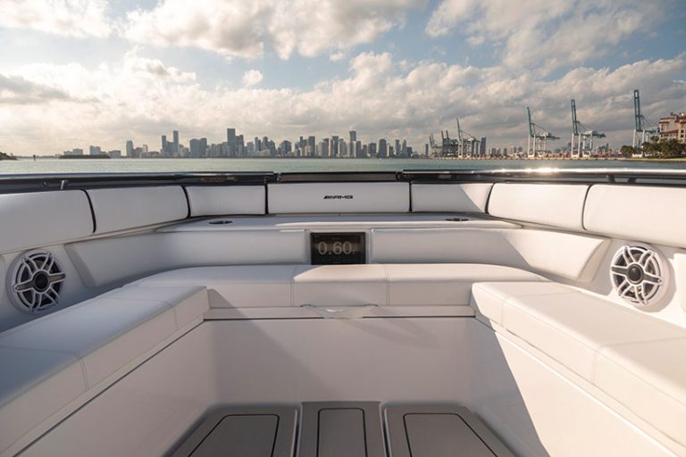 mercedes-amg and cigarette racing's 12th special edition boat