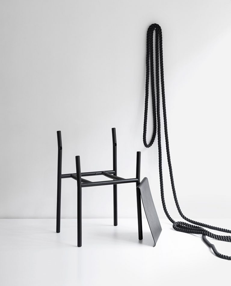 ronan & erwan bouroullec's rope chair for artek encourages creativity ...